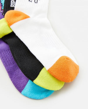 Boys Shaka Sock - 3 Pack